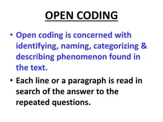 GROUNDED THEORY | PPT