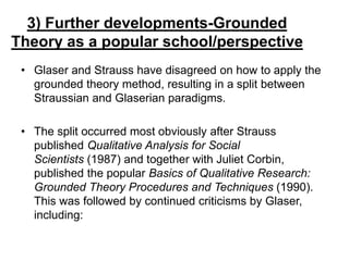 RTP 2019-20: Methods & Methodologies: Grounded Theory - Dr Dave Calvey ...