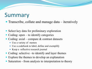 Grounded theory | PDF