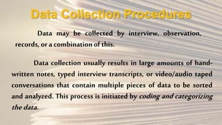 Grounded theory research method | PPT