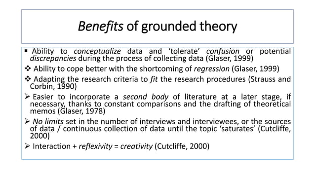 Qualitative methods:Grounded Theory in IR | PPTX