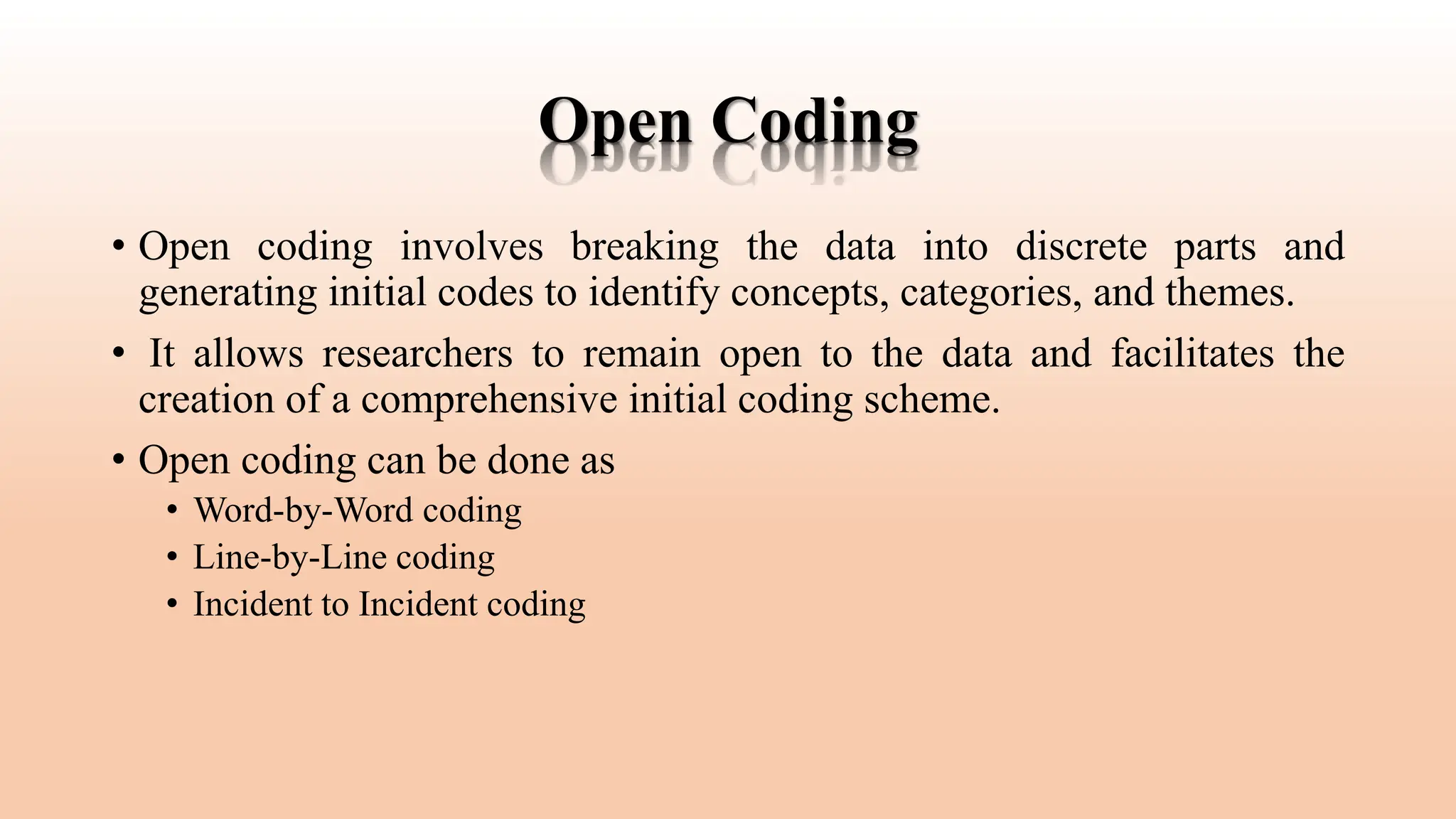 Grounded Theory Qualitative Research MethodPpt | PPTX