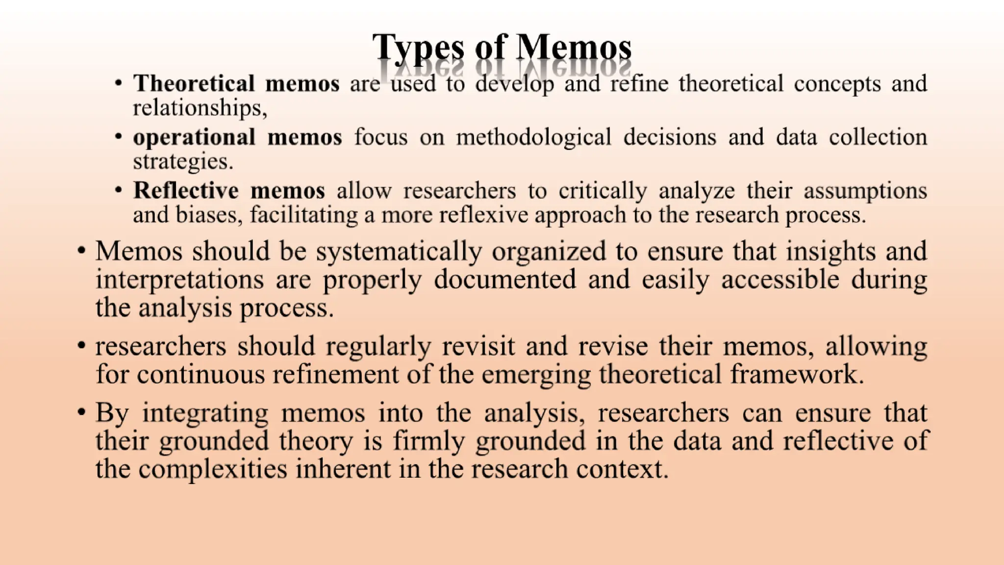 Grounded Theory Qualitative Research MethodPpt | PPTX