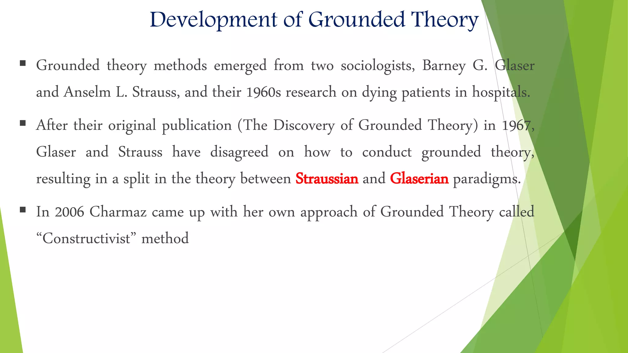 Grounded Theory | PPTX