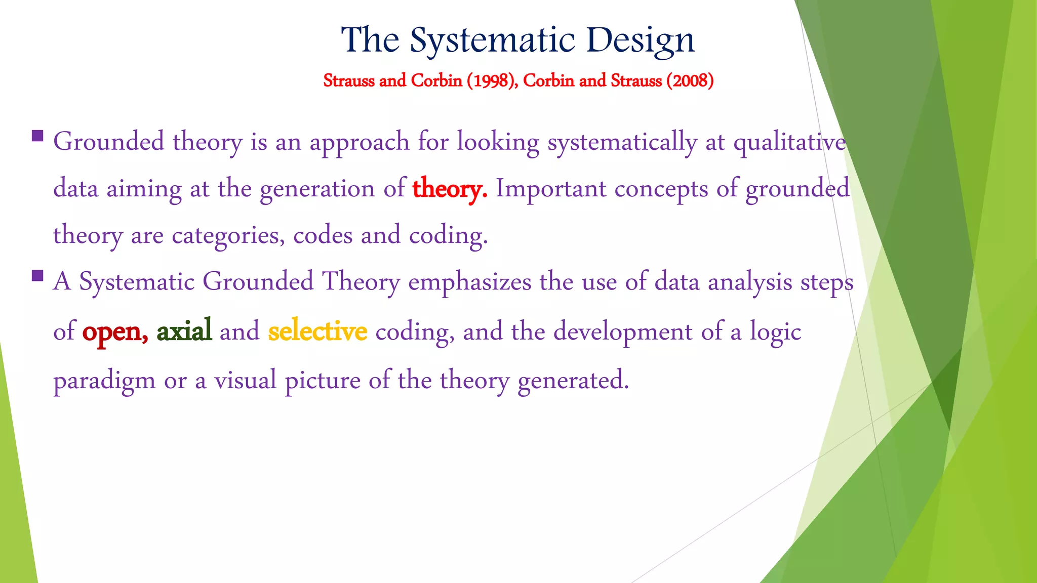 Grounded Theory | PPTX