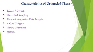 Grounded Theory | PPTX