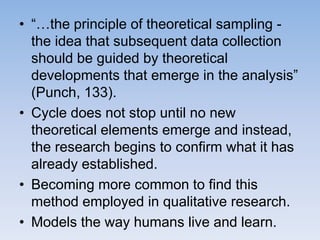 Grounded theory pp.2 | PPT
