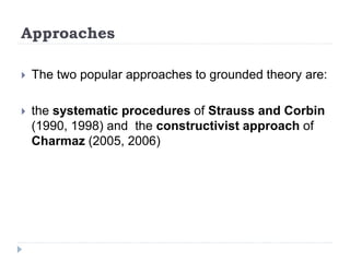 Grounded theory | PPTX