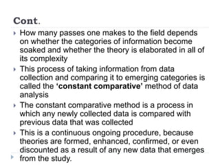 Grounded theory | PPTX