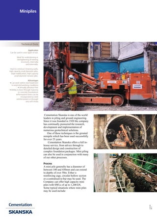 Ground Engineering Datasheets | PDF