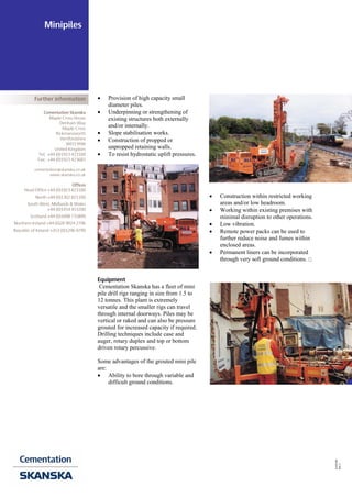 Ground Engineering Datasheets | PDF