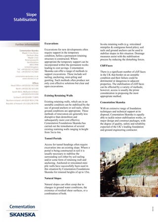 Ground Engineering Datasheets | PDF