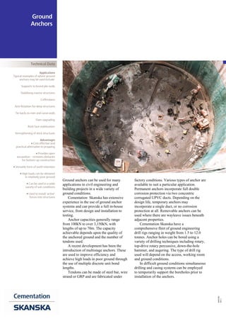 Ground Engineering Datasheets | PDF