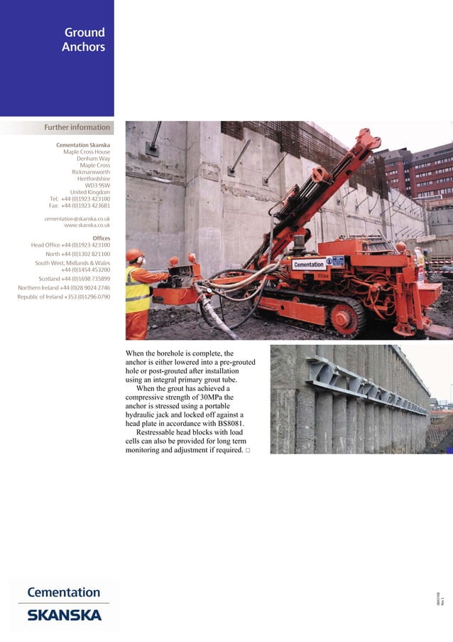 Ground Engineering Datasheets | PDF