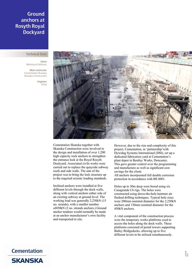 Ground Engineering Datasheets | PDF