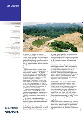 Ground Engineering Datasheets | PDF