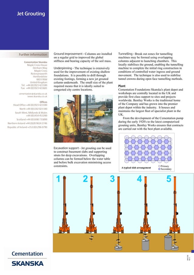 Ground Engineering Datasheets | PDF