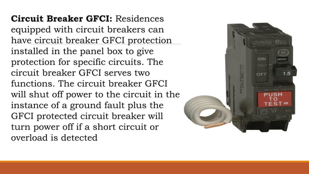 Ground Fault Circuit Interrupter GFCI.pptx | Gas and Electric | Home ...