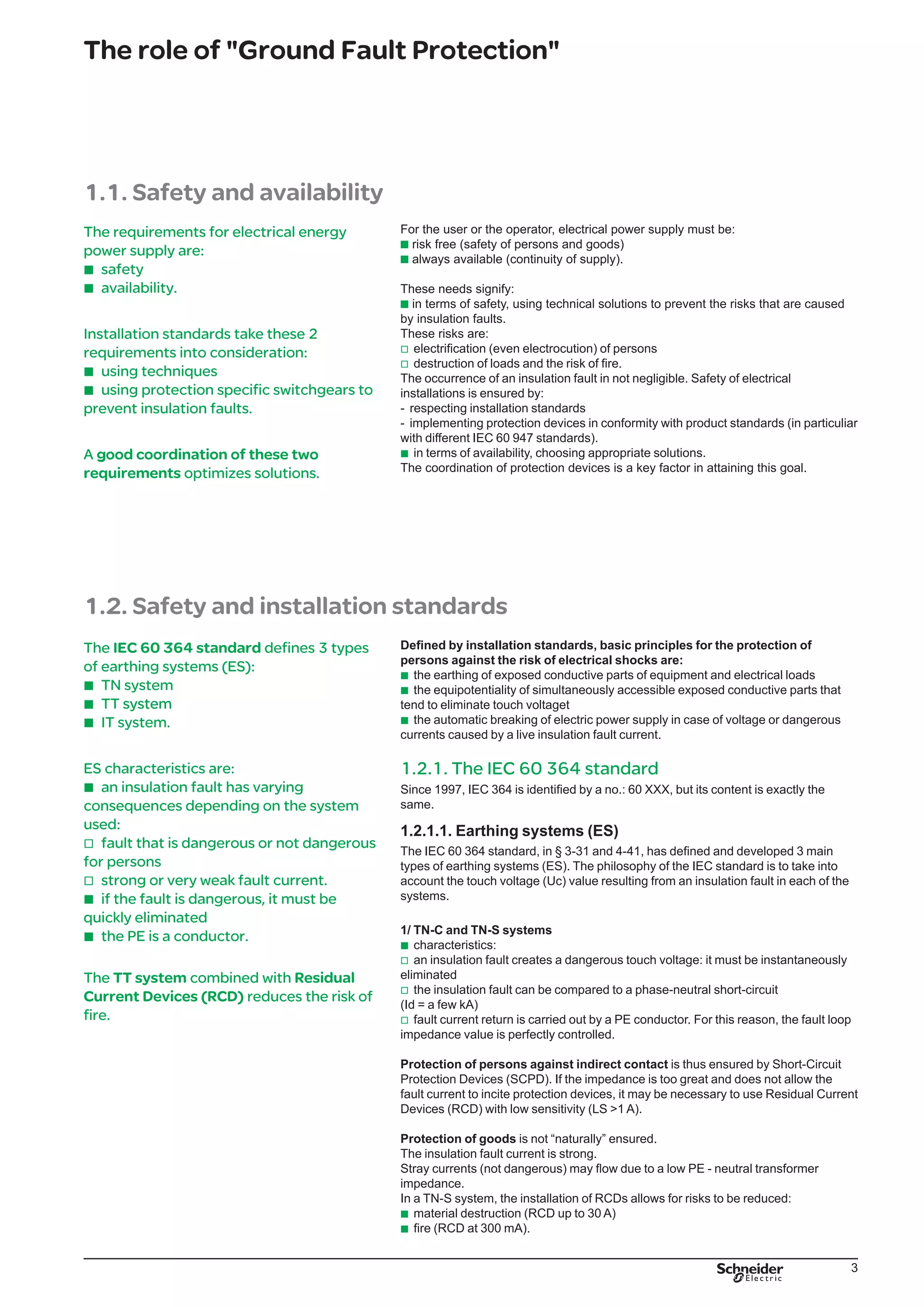 Ground fault protection | PDF