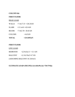 Floor Plan calculation | DOCX | Civil Engineering Industry | Industries