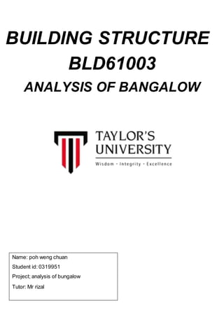 structure analysis | DOCX | Civil Engineering Industry | Industries