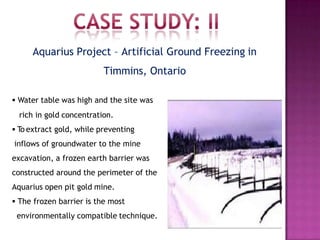 GROUND WATER FREEZING | PPTX