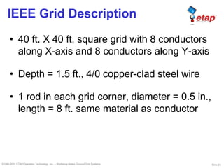 ETAP - Ground grid systems | PDF