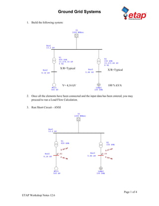Ground grid systems exercise | PDF | Science