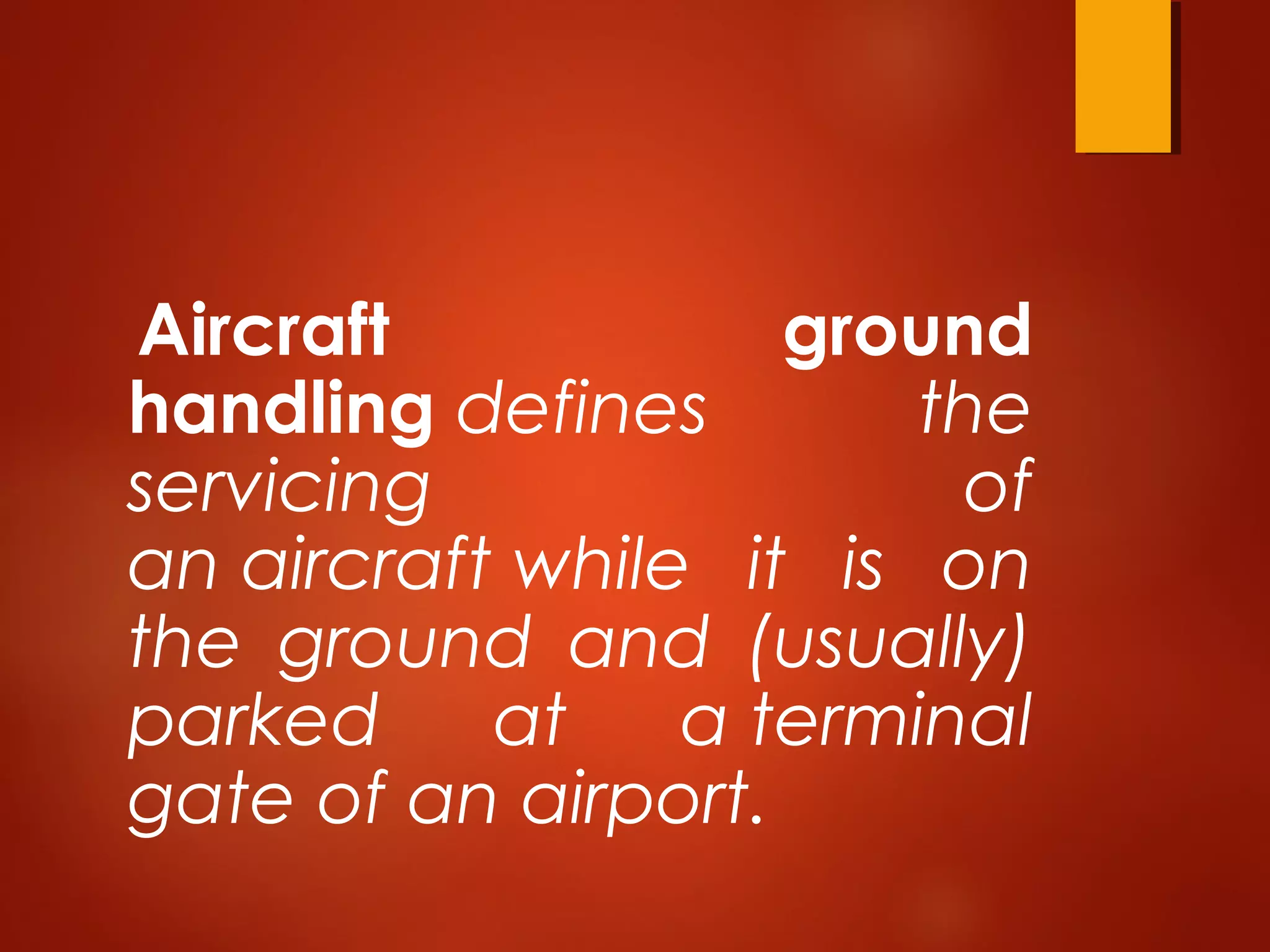 Ground Handling | PPT