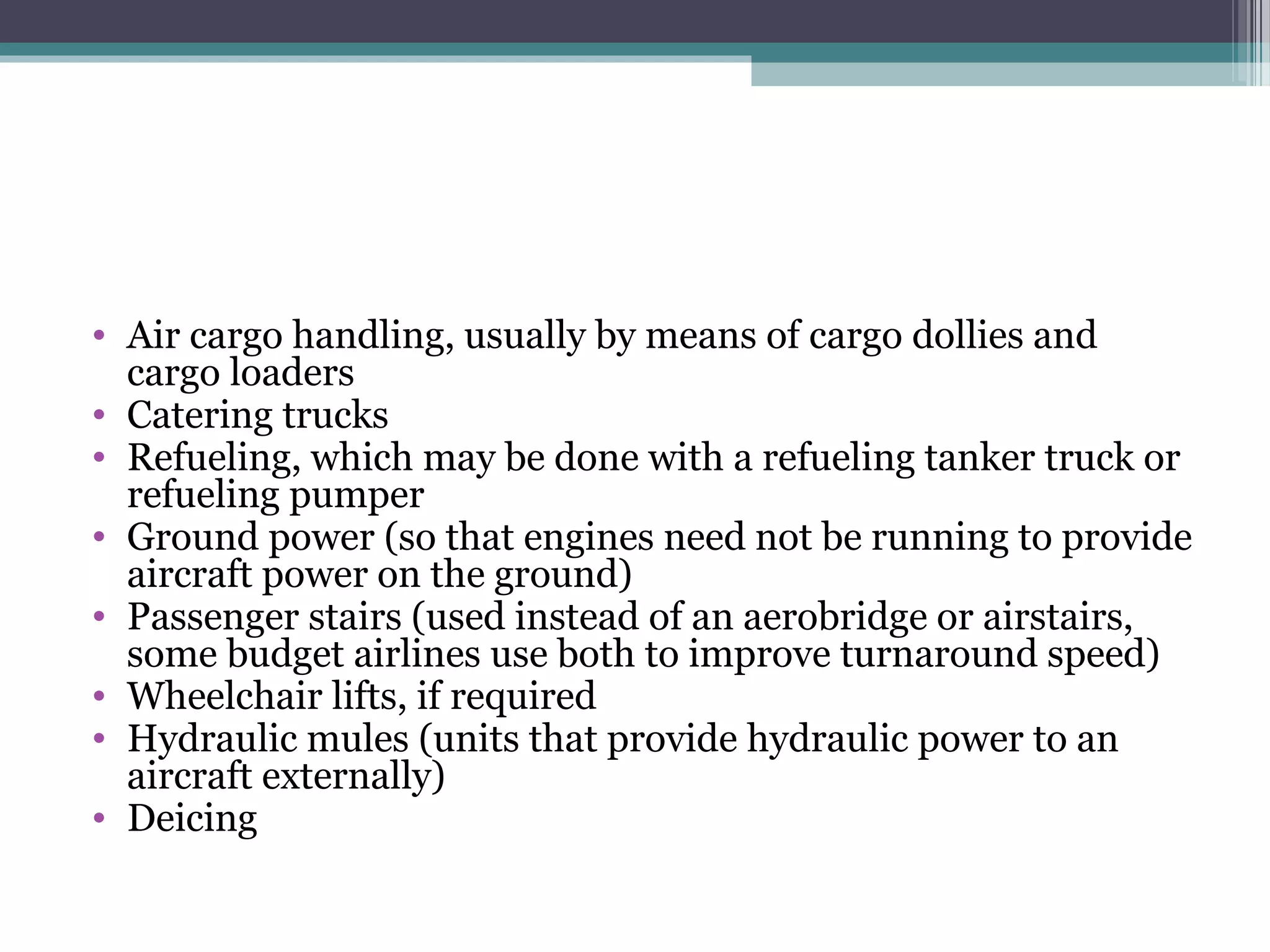 Airport Ground Handling (Introduction) | PPT