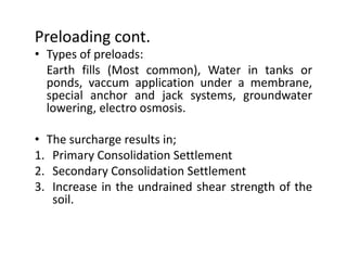 Ground improvement technique | PDF