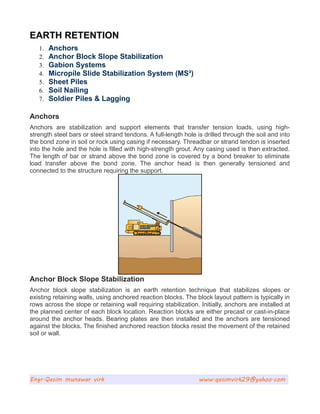 Ground improvement techniques | PDF