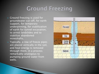 Ground improvement techniques | PPTX