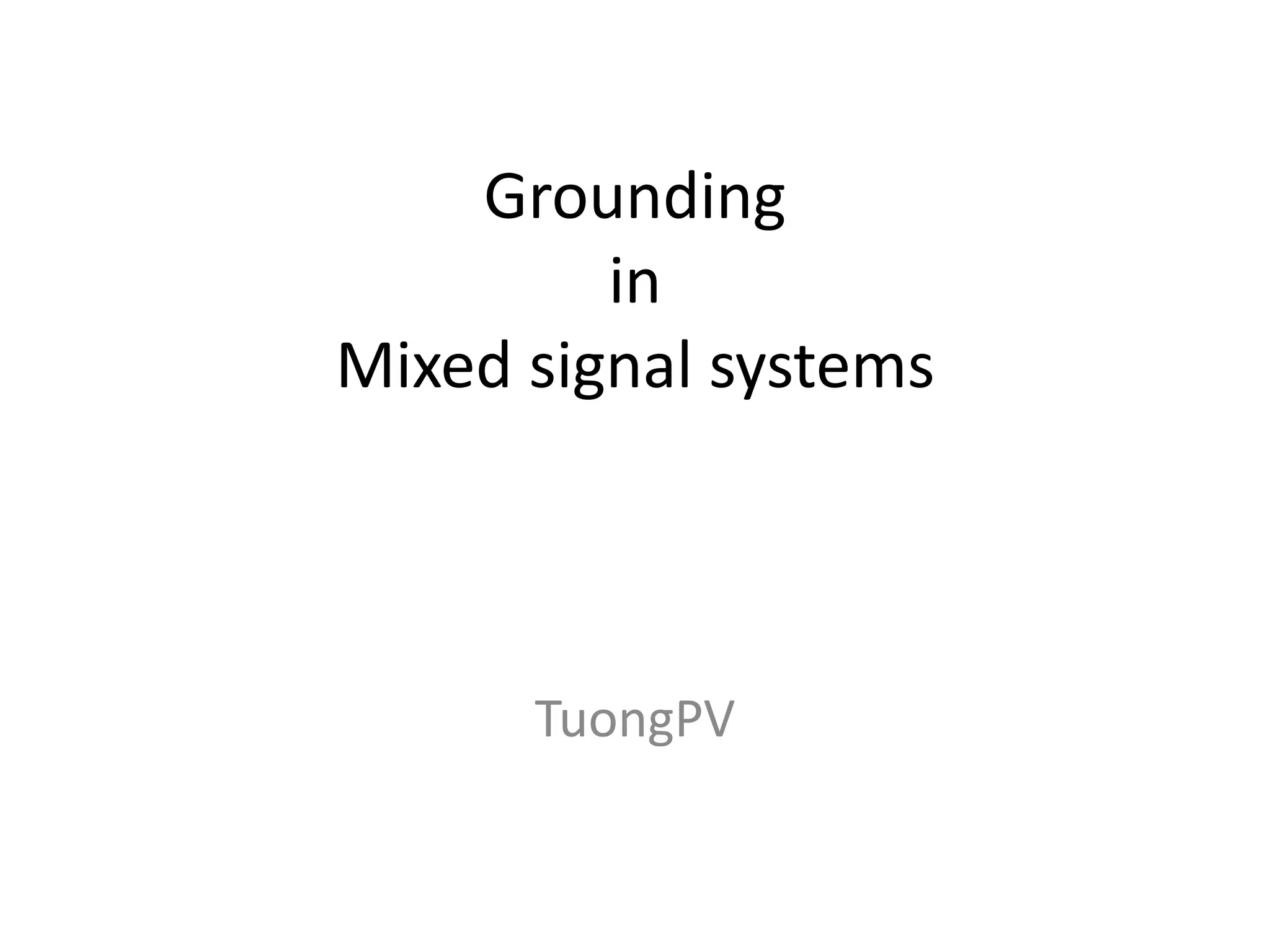 Grounding | PPT