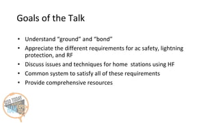 Comprehensive Grounding and Bonding Techniques for Home HF Radio ...