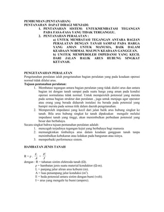 Grounding bahan kuliah | DOC