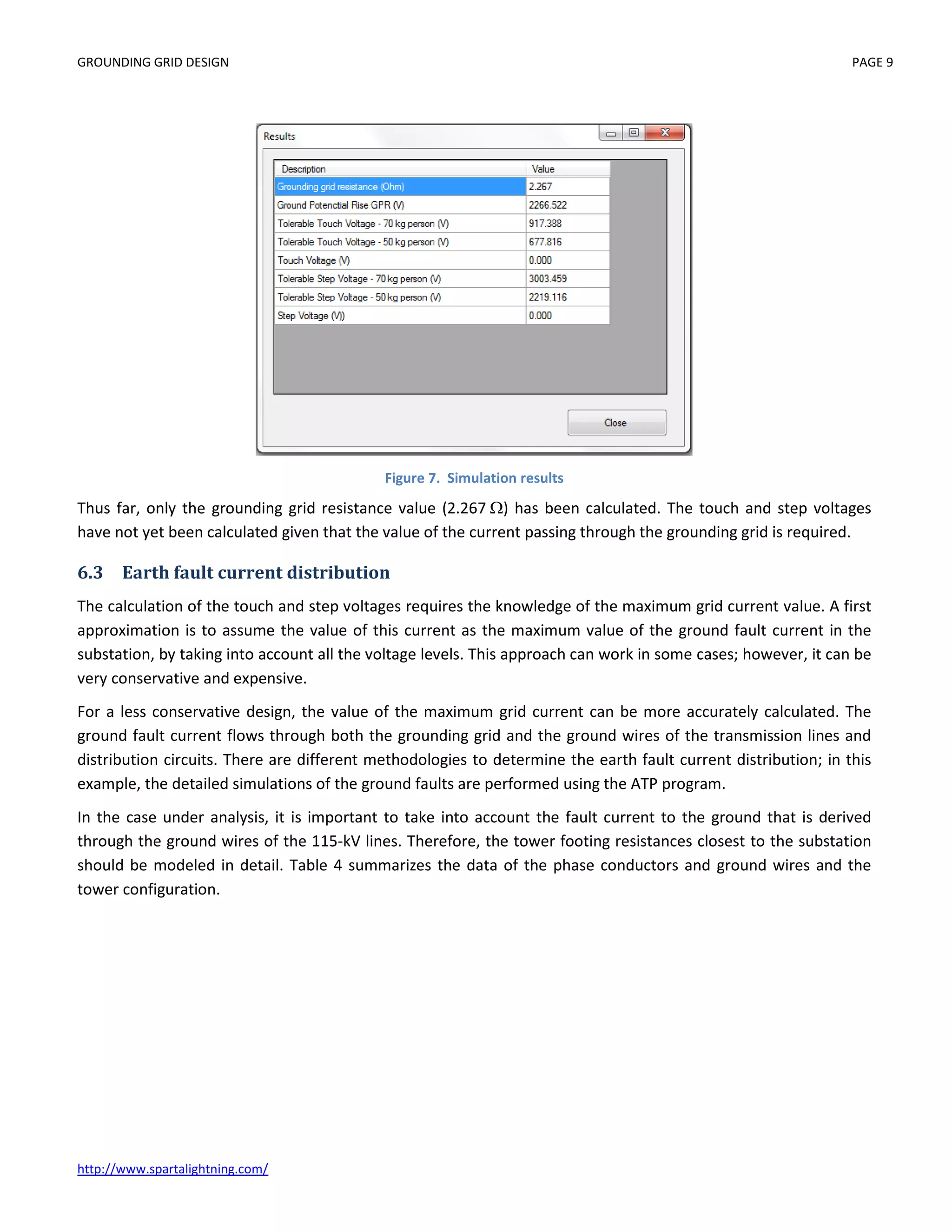 Substation grounding grid design using Alternative Transients Program ...