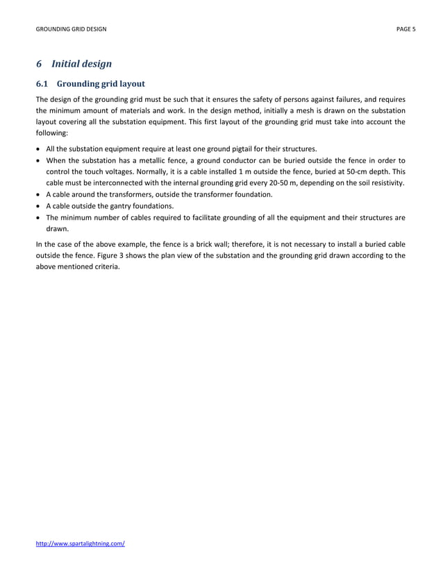 Substation Grounding Grid Design Using Alternative Transients Program Atp And Aspix Pdf