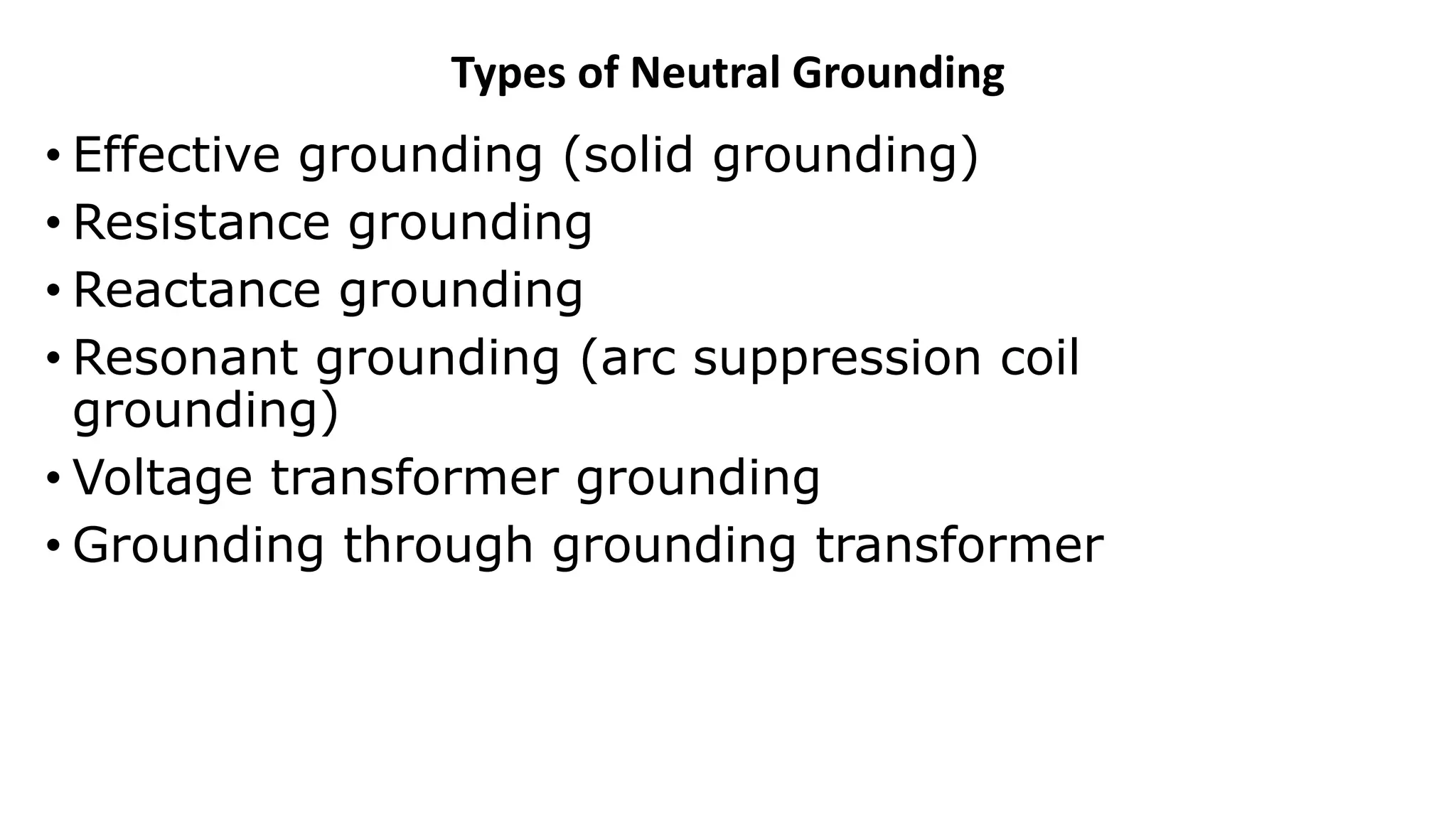 Earthing grounding protection Difference between earthing and grounding ...