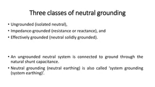 Earthing grounding protection Difference between earthing and grounding ...