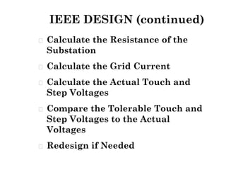 GUÍA IEEE PARA LA SEGURIDAD EN EL ATERRAMIENTO DE SUBESTACIONES EN CA | PDF