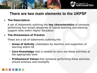 Grounding of the UN CPD Scheme in the UKPSF | PPT