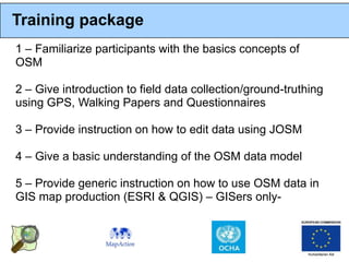 Work of the Humanitarian OpenStreetMap Team (HOT) in Haiti March-June ...