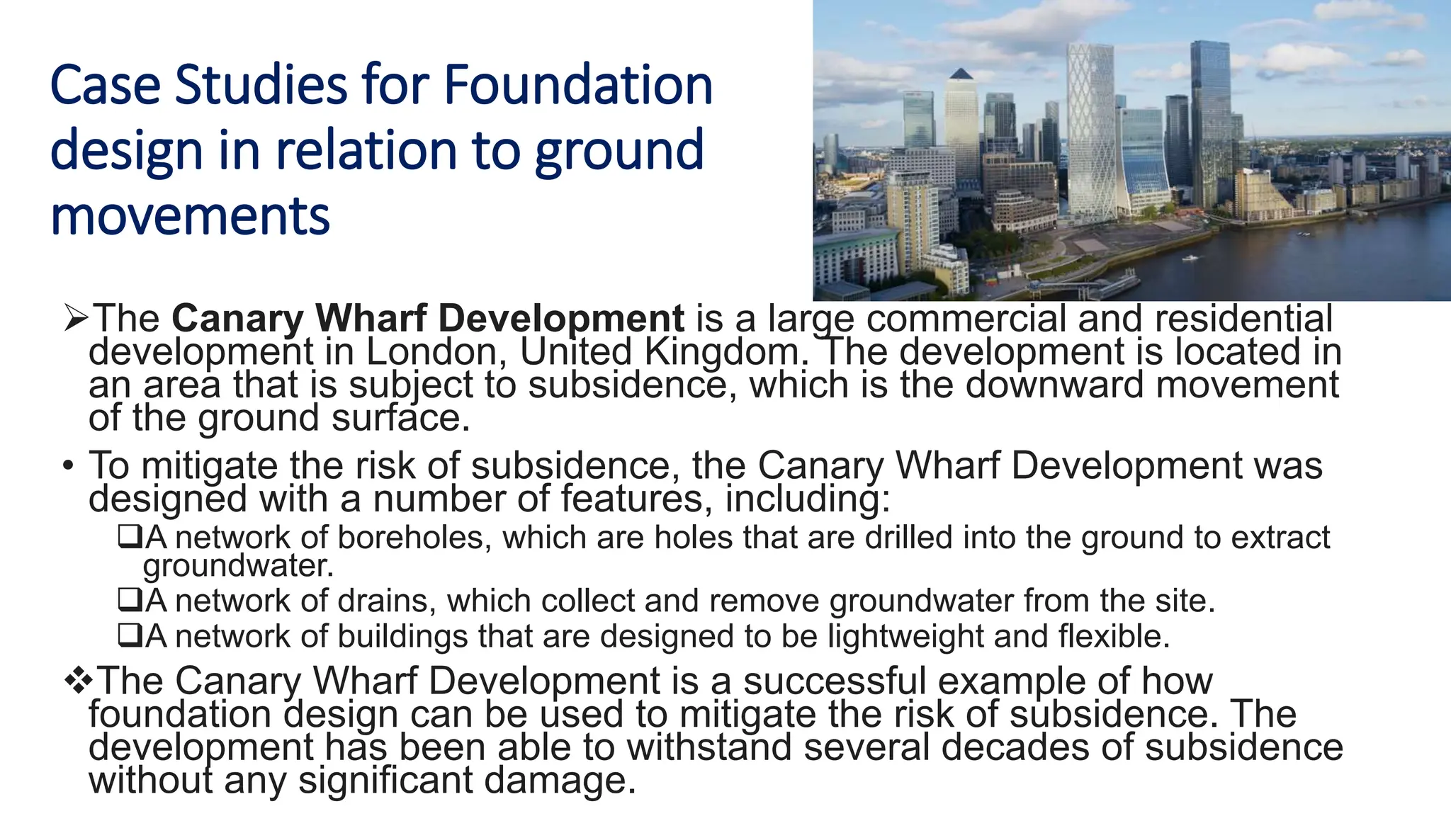 Ground Movement based on soil conditions | PPTX