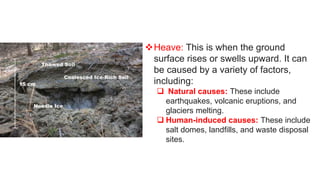 Ground Movement based on soil conditions | PPTX