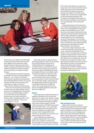 Outdoor Math: Outdoor Learning and Play | PDF