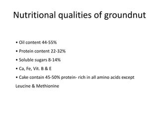 Groundnut | PPT