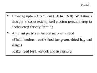 Introduction of Ground nut and their uses | PPT