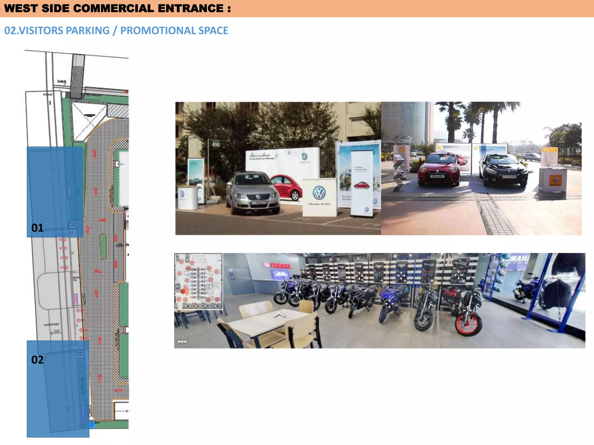 Ground podium landscape concept | PPTX