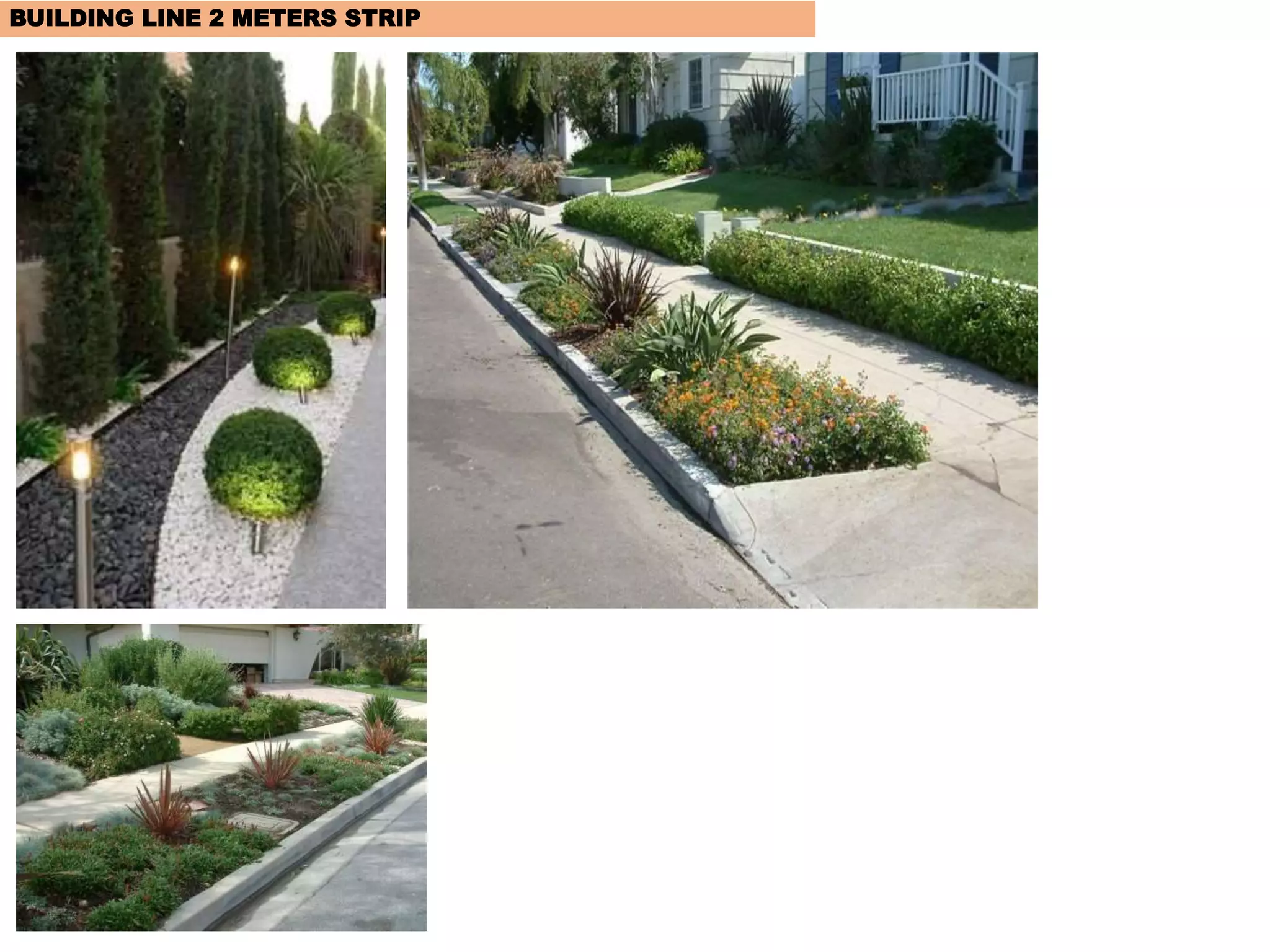 Ground podium landscape concept | PPTX